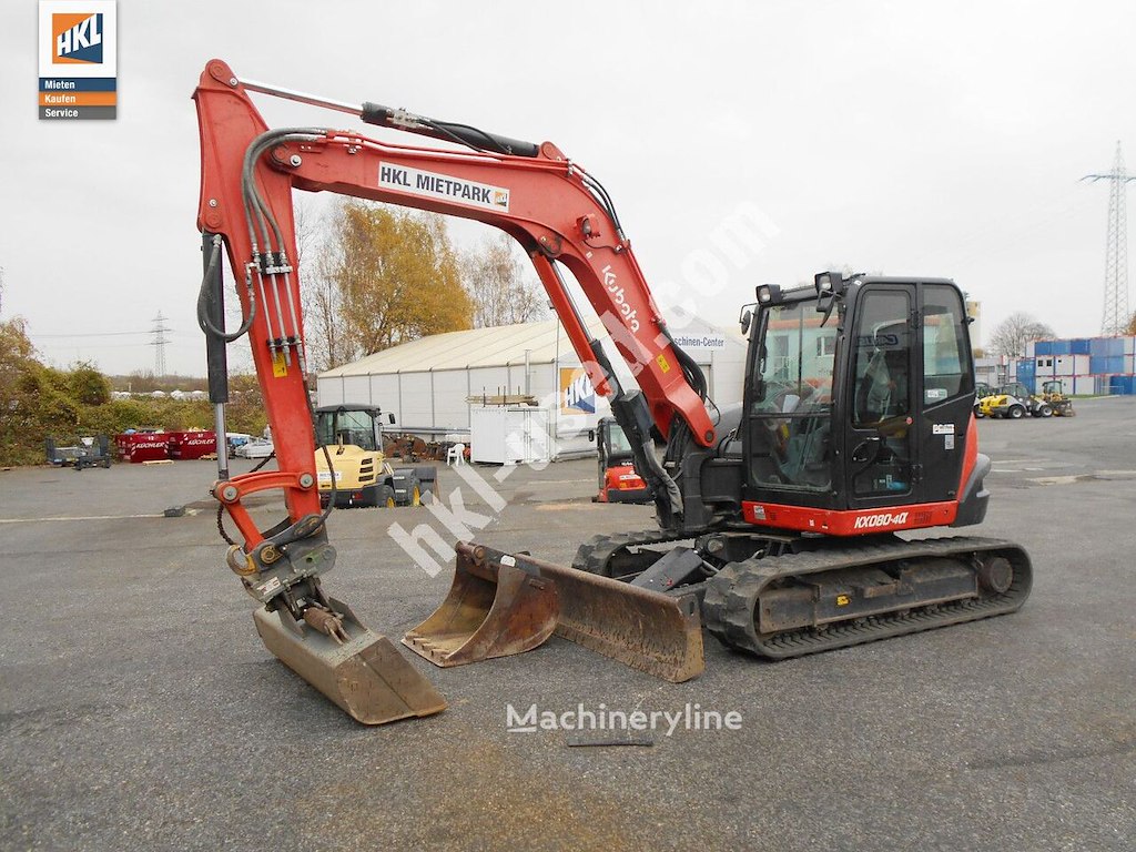 Kubota KX 080-4 midi bager