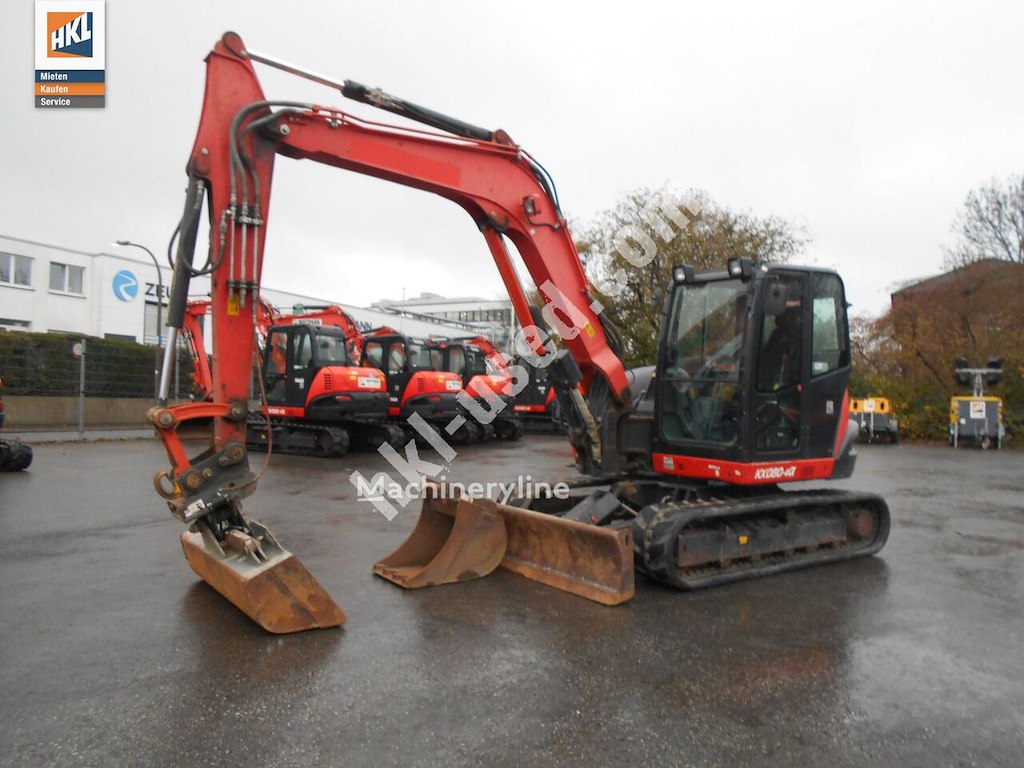 Kubota KX 080-4 midi bager