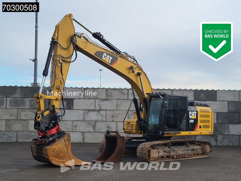 Caterpillar 326 F L bager guseničar
