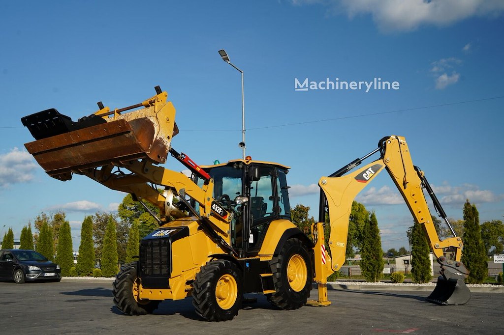 Caterpillar 432 F2 / KOPARKO-ŁADOWARKA / 2019 ROK  / KOMPLET ŁYŻEK bager-utovarivač