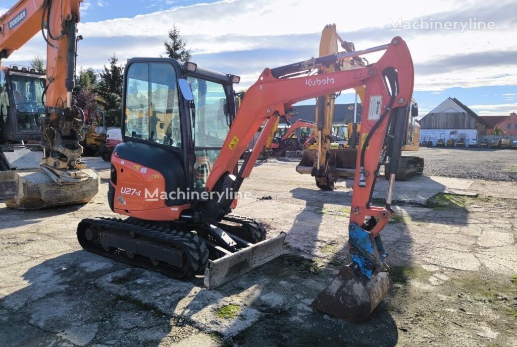 Kubota U27-4 - Crawler mini excavator mini bager