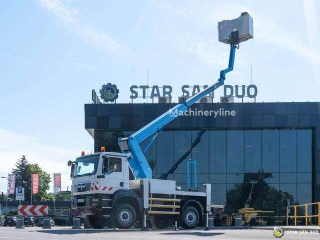 MAN TGM 13.250 4x4 RUTHMANN T180.1.S9 Truck Lift auto dizalica s korpom