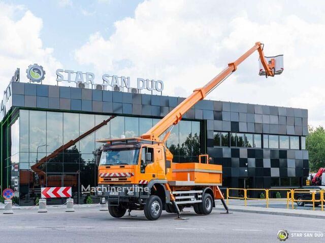 IVECO CURSOR 240 4x4 RUTHMANN T225 22,5 Meters Lift auto dizalica s korpom