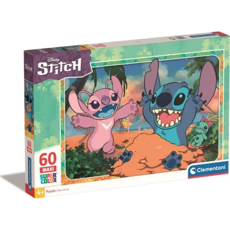 Clementoni puzzle 60 maxi disney stich ( CL26596 )