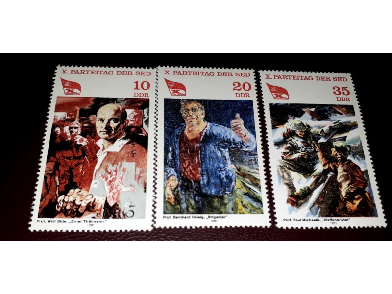 DDR 1981 MNH