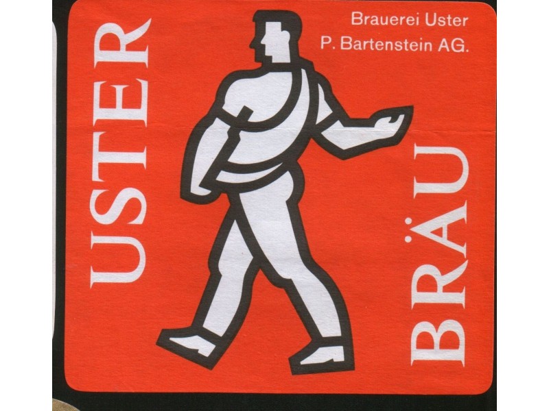 Uster Brau, švajcarska etiketa velika
