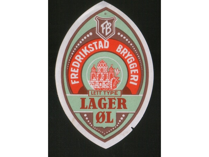Fredrikstad Lager Ol, norveška etiketa
