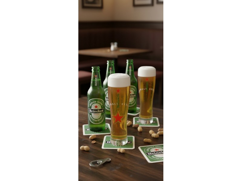Heineken čaše 0.25L - set od 6 komada NOVO