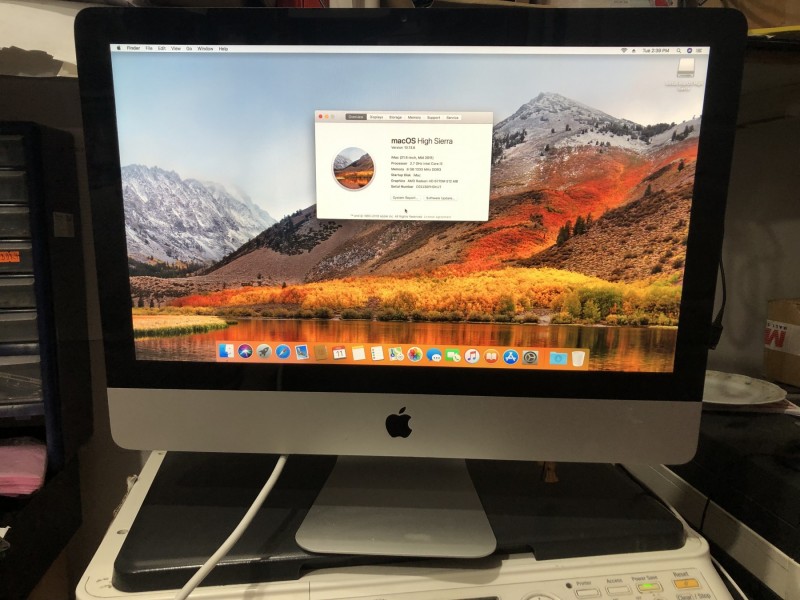 Apple iMac Core i5 2.7 21.5 (Mid-2011) Br.1