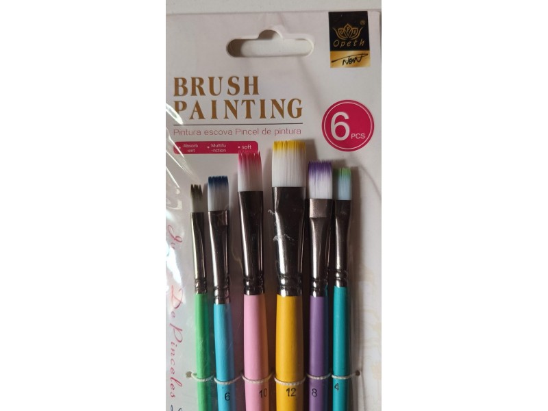 Odlicne kvalitetne cetkice. Pakovanje od 6 komada Novo