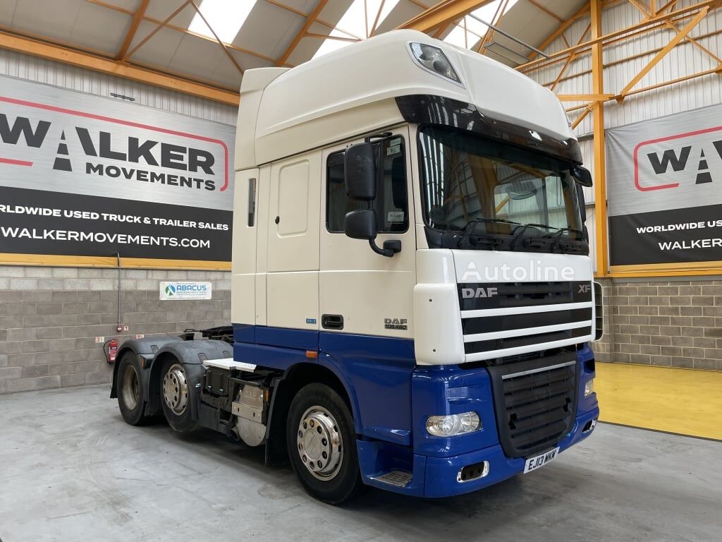 DAF XF105 460 SUPERSPACE EURO 5, 6X2 TRACTOR UNIT – 2013 – EJ13 WKM tegljač