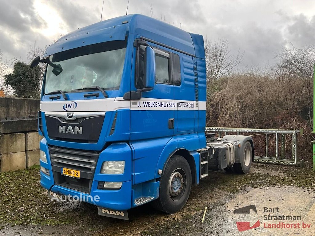 MAN TGX 18.460 4x2 Euro 6 Trekker met kipper hydrauliek (Motorschade tegljač