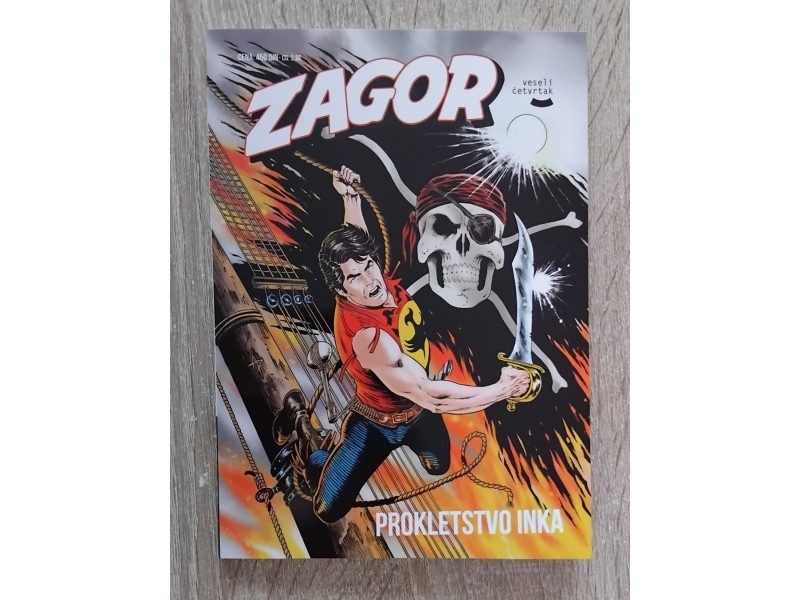 Zagor VČ br.230 Prokletstvo inka