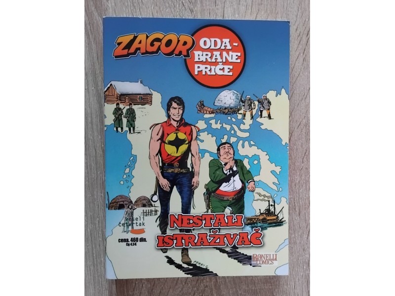 Zagor VČ Odabrane priče br.21 Nestali istraživač