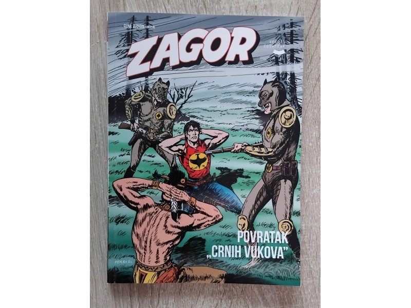 Zagor VČ br.139 Povratak crnih vukova