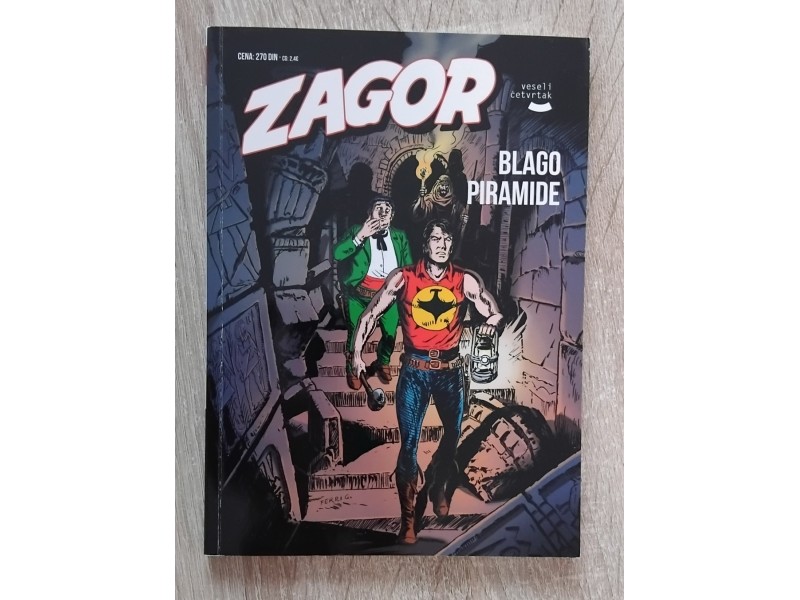 Zagor VČ br.141 Blago piramide