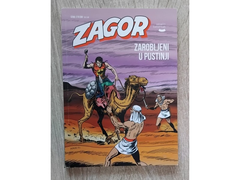 Zagor VČ br.142 Zarobljen u pustinji