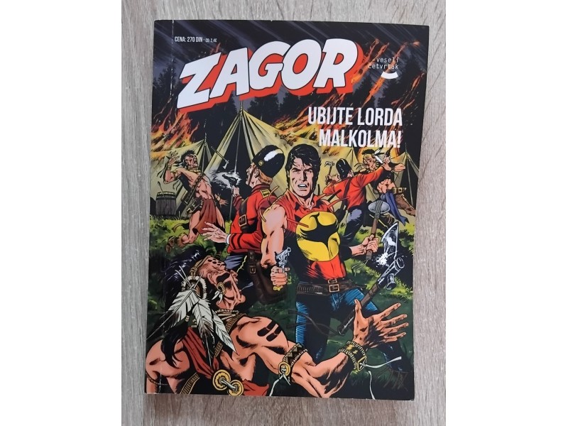 Zagor VČ br.162 Ubijte Lorda Malkolma