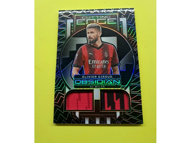 Olivier Giroud AC Milan Double Patch /199 OBSIDIAN