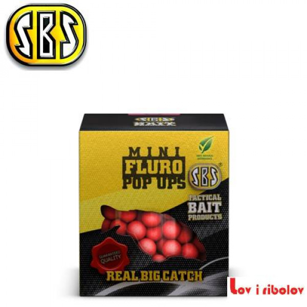 SBS Fluro mini pop up 8mm 20g