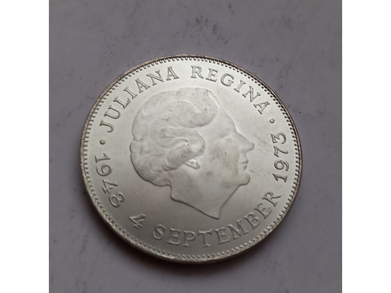 Srebrnjak 10 gulden 1973godina Holandija