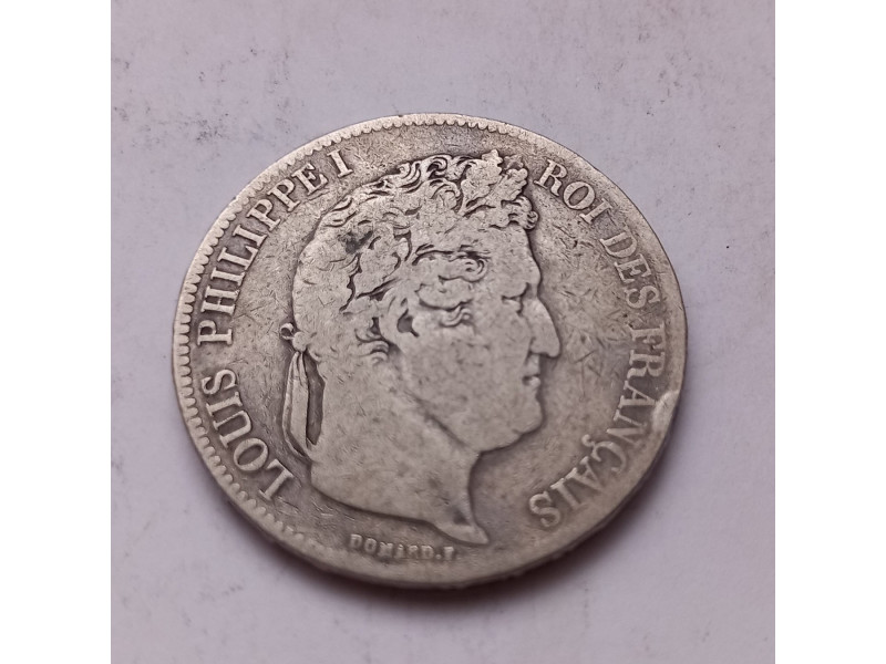 Srebrnjak 5 francs 1832.godina Francuska