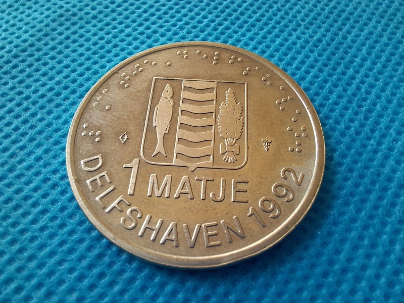 Holandija - 1 Matje, 1992. ::Prigodna kovanica::