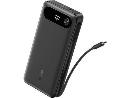 ANKER ANKER Power Bank (20K, 87W, Built-In USB-C) Black