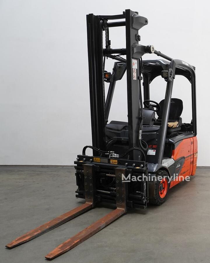 Linde E 16 EVO 386-02 električni viljuškar