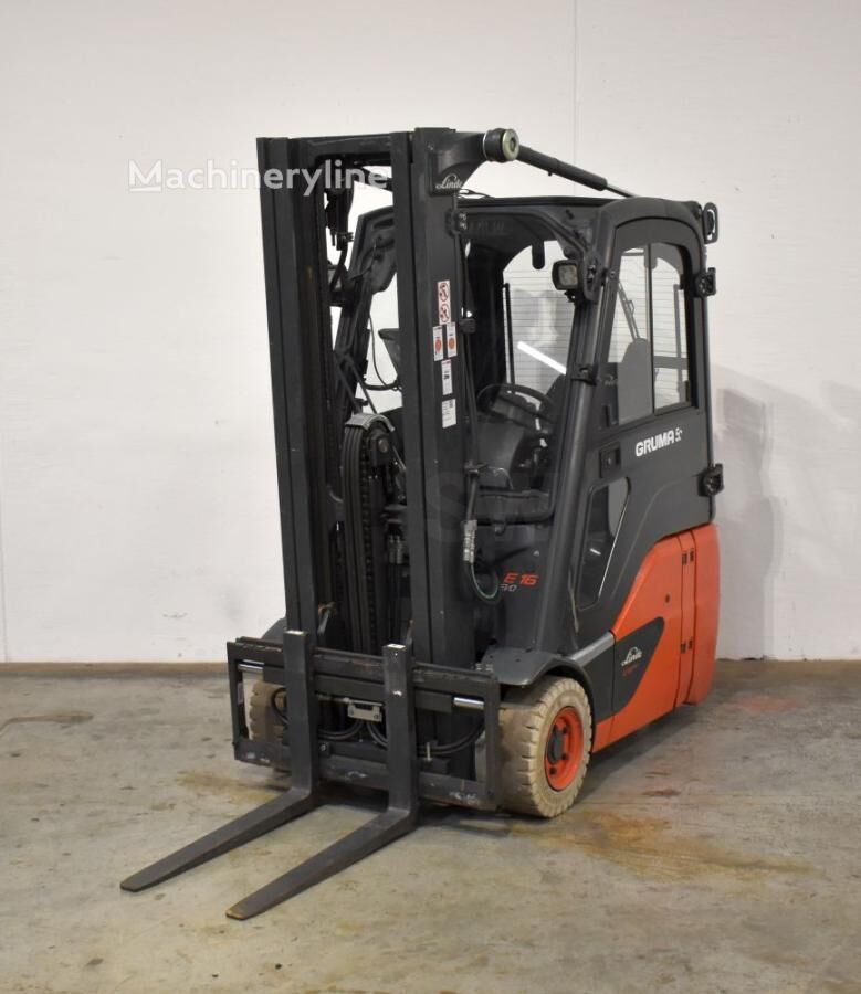 Linde E 16 C EVO 386-02 električni viljuškar
