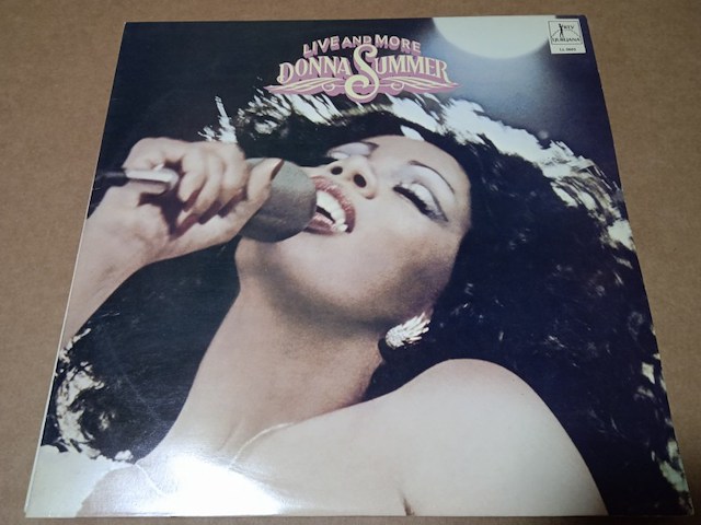 Donna Summer - Live And More, 2xLP, Licenca, Mint