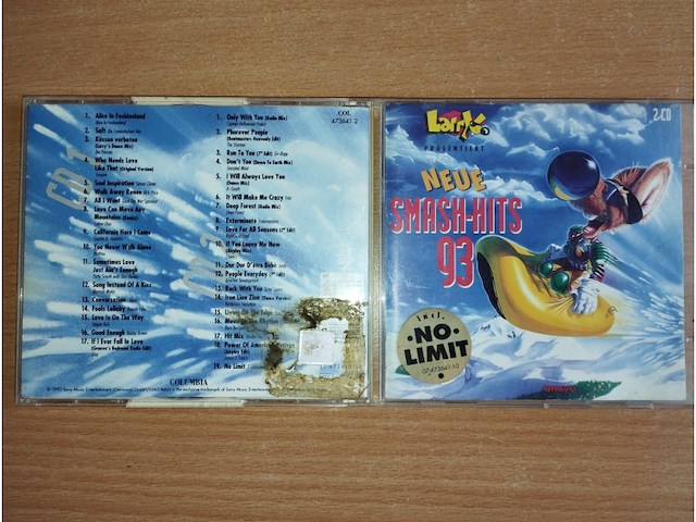 Larry Present New Smash hits `93 - Various Artists 2CD