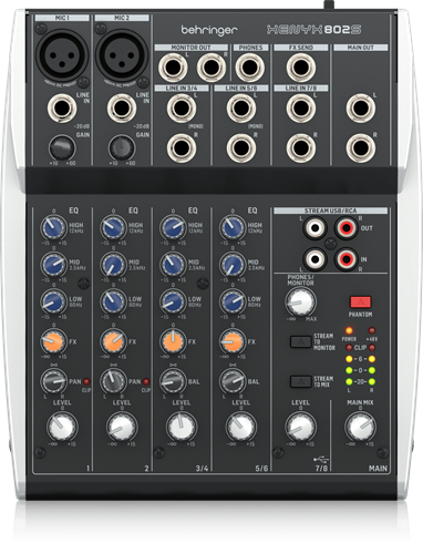 BEHRINGER XENYX 802 S