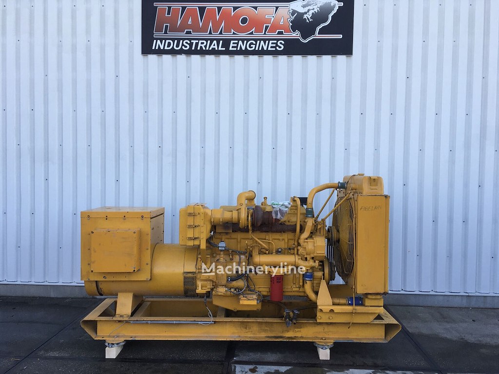 Caterpillar 3406DI GENERATOR 225KVA USED diesel generator