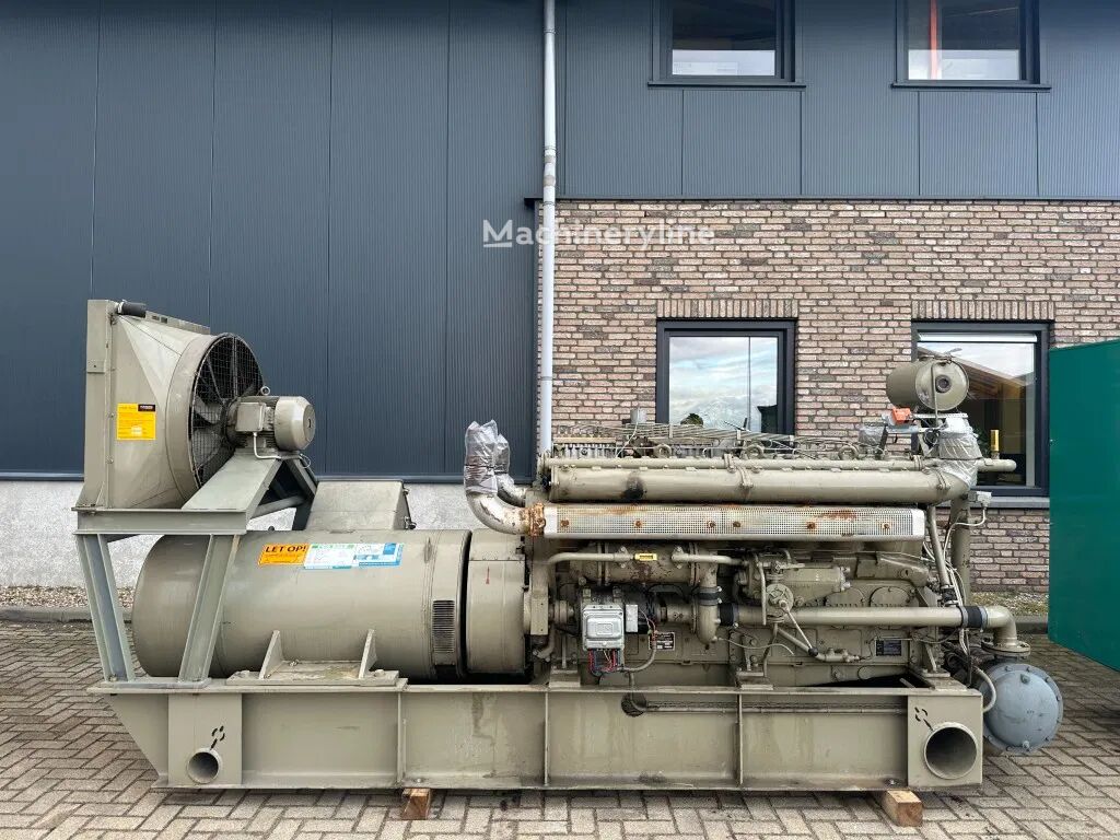 MWM RHS 618 V16 Piller 450 kVA noodstroom generatorset Ex Emergency diesel generator