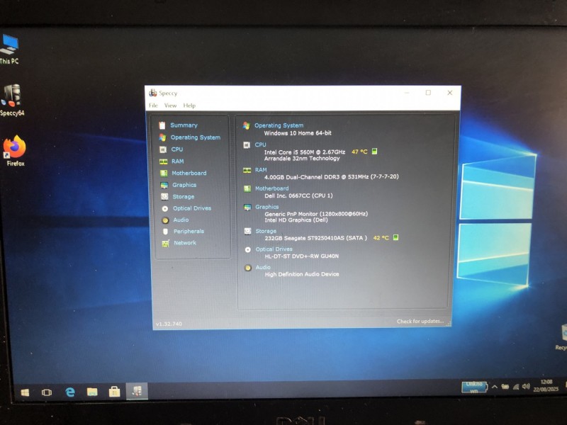 DeLL Latitude E6410 i5 4gb