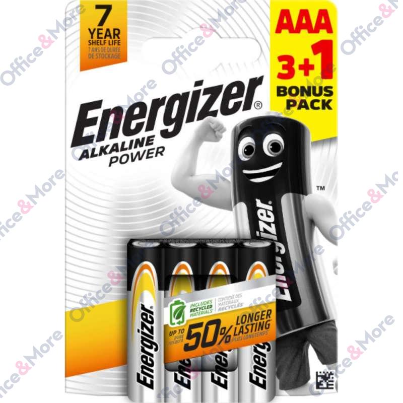 ENERGIZER ALKALINE BATERIJE AAA 3+1 (4 KOM) 2510