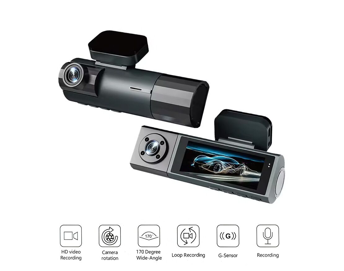 Kamera za Auto DashCam WDR BlackBox JWD 1080P crna