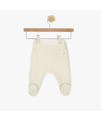 Just Kiddin Baby Organic pantalone sa stopicama za bebe veličina 56 Tiny Friends Bež - 17001910