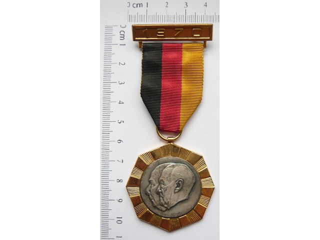 Medalja-Bundesrepublik Deutschland -Heuss und Adenauer