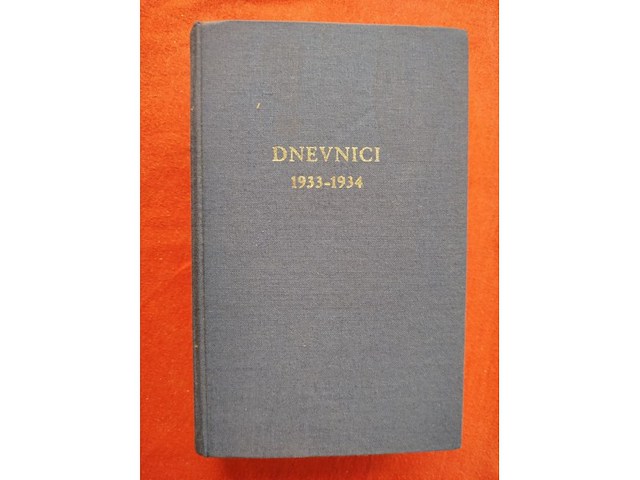 DNEVNICI 1933-1934 TOMAS MAN