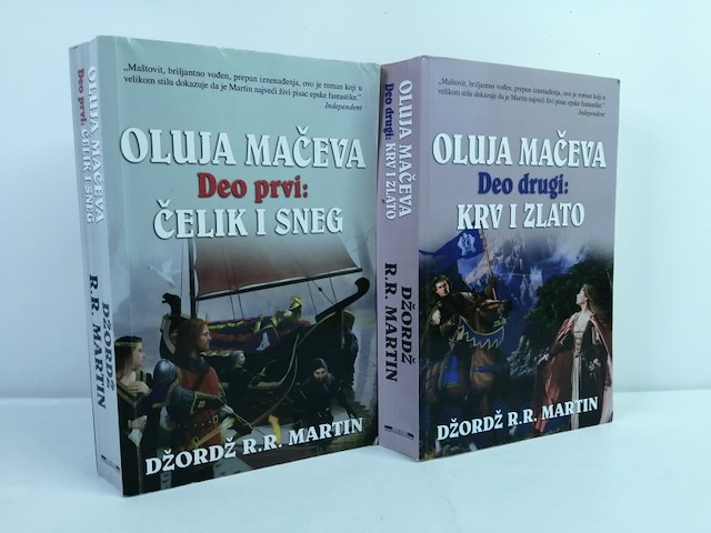 OLUJA MAČEVA 1 i 2 - Džordž R.R. Martin