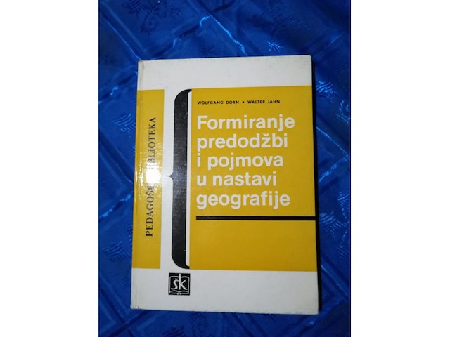 Wolfgang Dorn – Walter Jahn Formiranje predodžbi i pojm