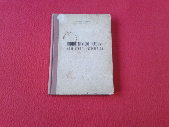 Hidrotehnički radovi koje izvodi inžinjerija