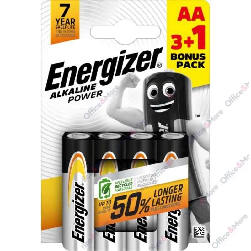 ENERGIZER ALKALINE BATERIJE AA 3+1 (4 KOM) 2511