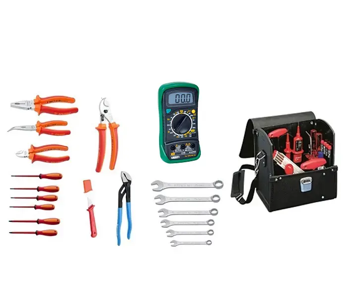 UNIOR Set 19 alata za električare u torbi SATURN