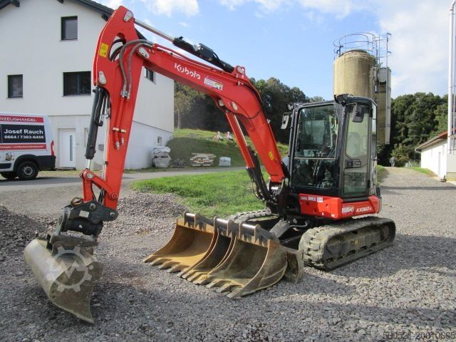 Mini bageri
Kubota KX 060-5 - 5,9 Ton.- Klima + Powertilt + 4 Löffel
