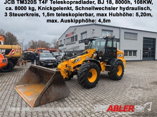 Utovarivač na točkovima
JCB TM320S Teleskopradlader SW