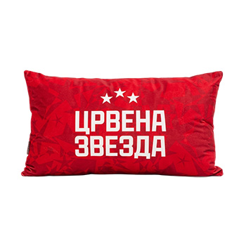 Jastuk Crvena zvezda 30x50cm - tri zvezde