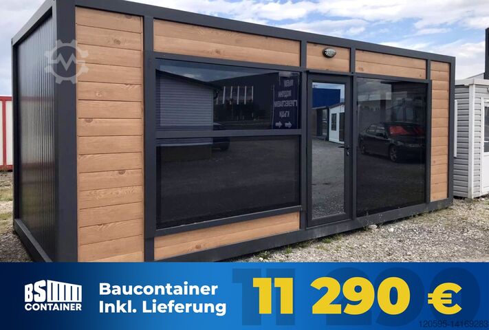 Stambeni kontejner
BS-Container 16.8m² Bürocontainer Premium-Linie